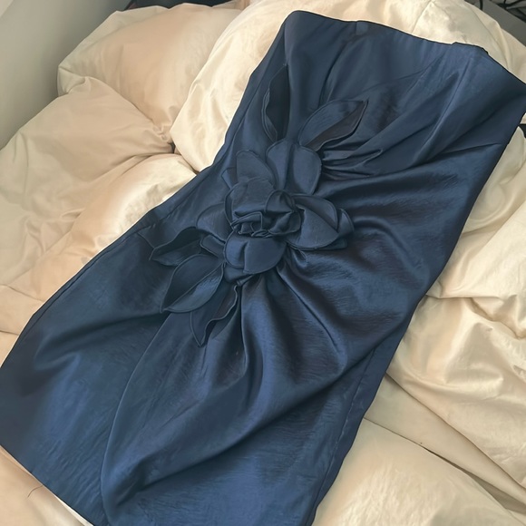 Jessica McClintock | Dresses | Jessica Mcclintock Vintage Blue Cocktail ...